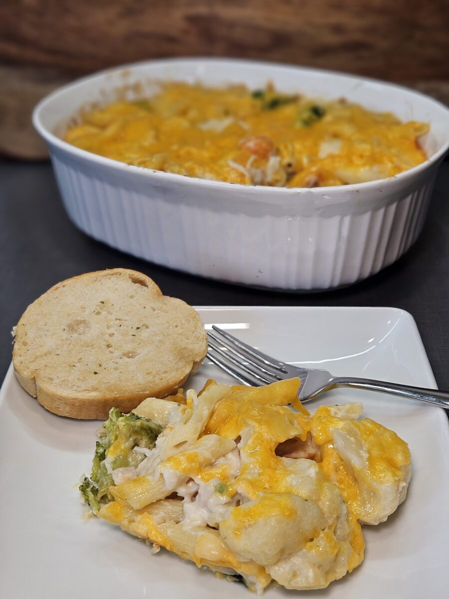 Creamy Chicken Penne Alfredo - Joyful Little Things