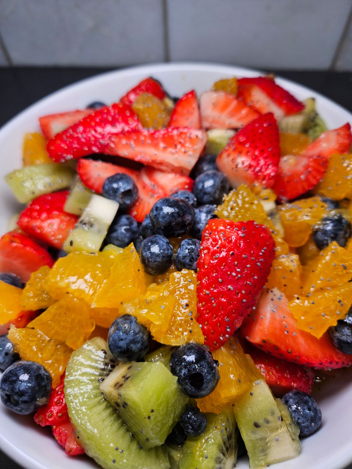 Poppy Seed Fruit Salad - Joyful Little Things