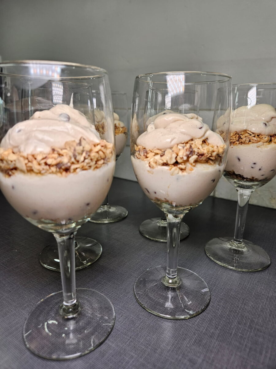Chunky Monkey Yogurt Parfaits - Joyful Little Things